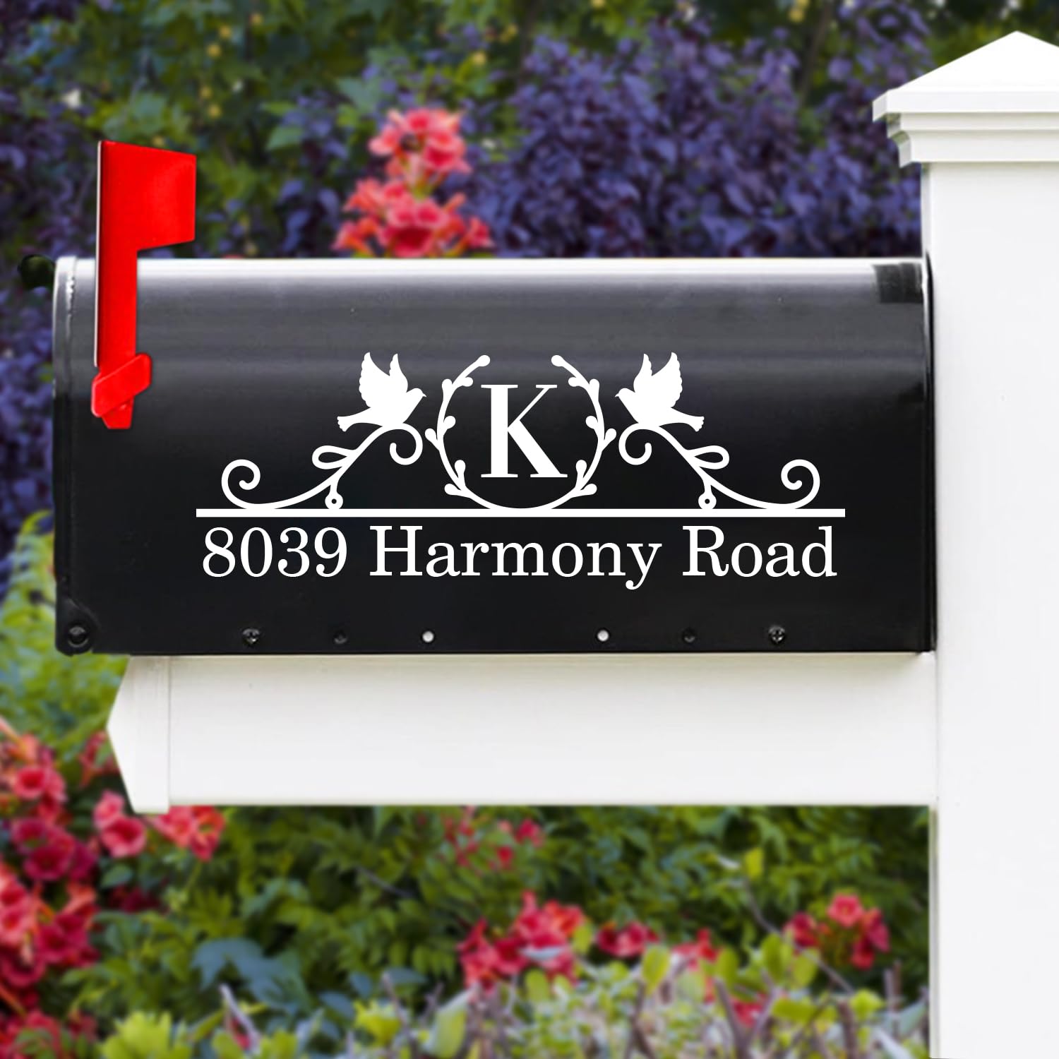 Amazon.com: Custom Mailbox Numbers Decal, Street Address Signs, Vinyl ...