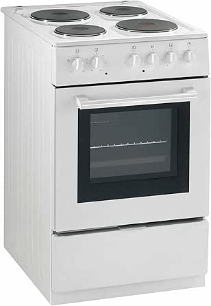 PKM EH4-50 Stand Elektroherd / B / Blitzkochplatte / 3 Funktionen / weiß : Amazon.de: Elektro ...