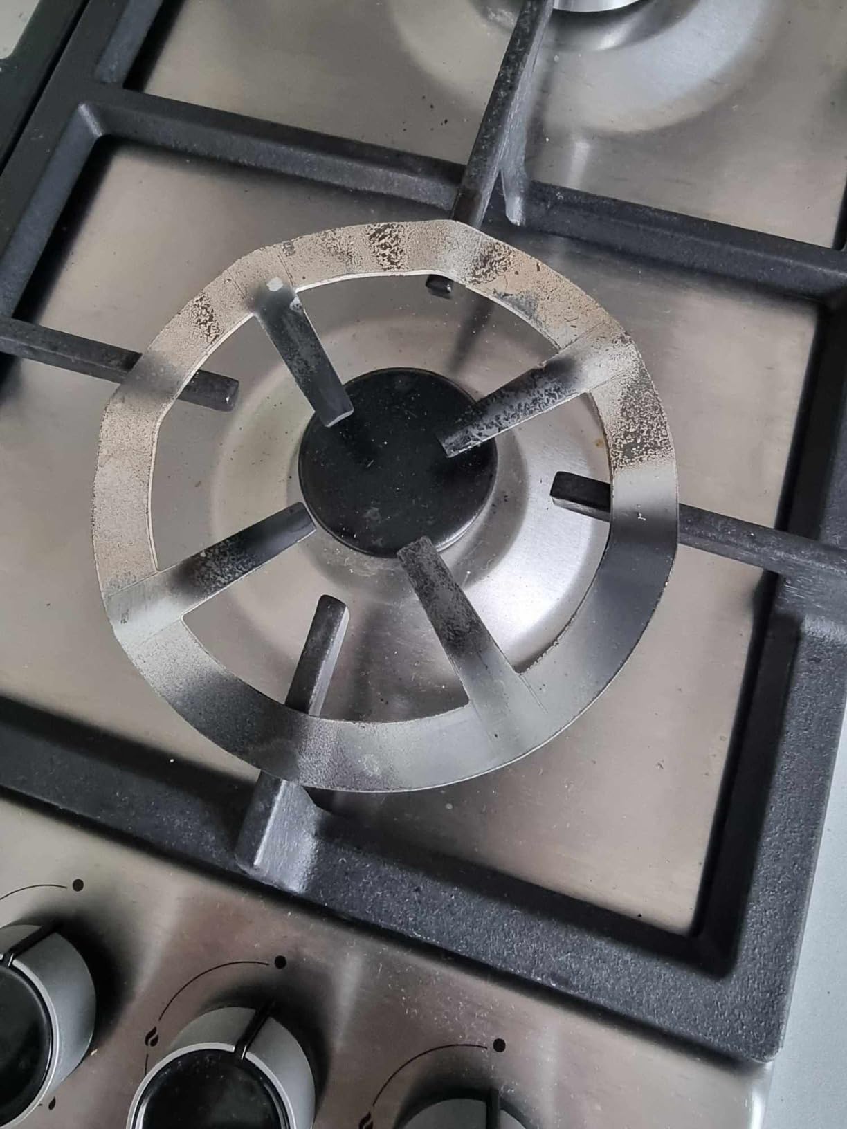 Gas Stove Top Wok Ring Iron Pan Support for Gas Stove Moka Pot Trivet ...