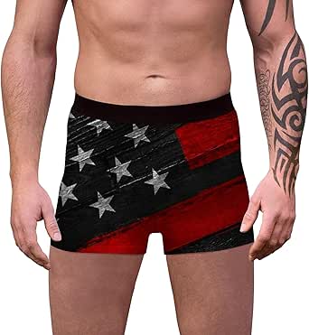 Generic Mens Boxers Long Leg and Trunk Loose Fit Mens Soft Underwear ...