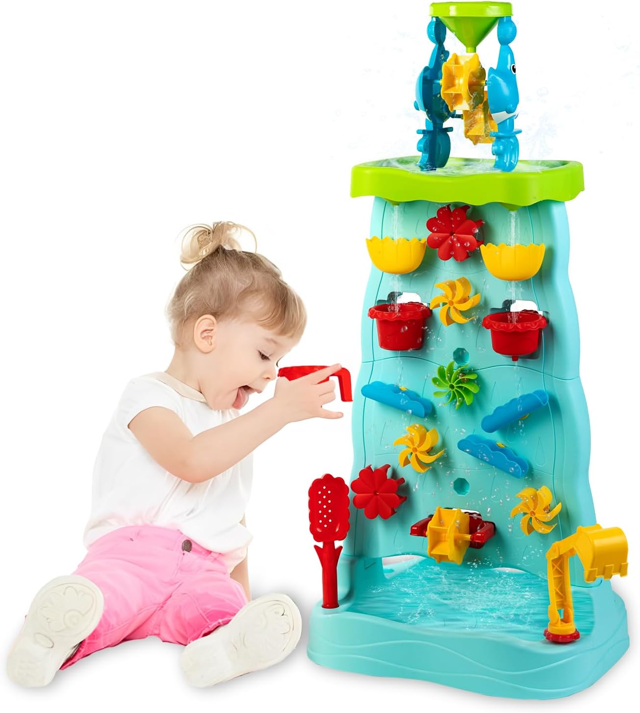 Amazon.com: Kids Water Table for Toddlers, Summer Water Basin Toy ...