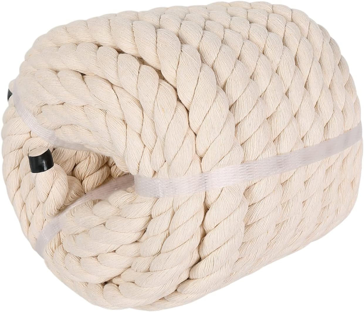 Amazon.com: LEXININ 65 Feet x 1 Inch Macrame Cotton Rope, 25mm Beige ...