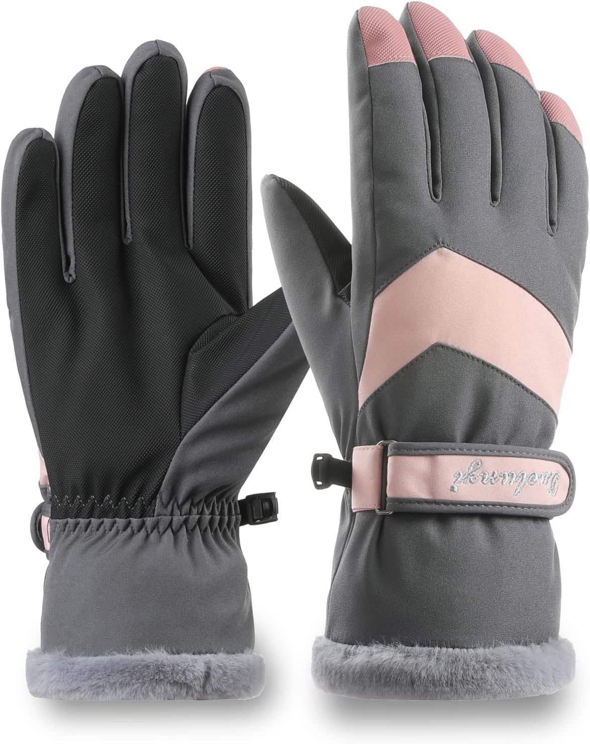 Waterproof Gloves Women Winter Thermal (-30°F) Cold Weather Snow Ski ...