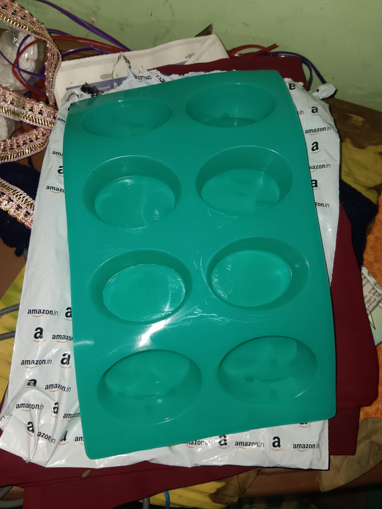 MoldBerry Silicone Soap Mold | 8 Cavity Oval Soap Mould | Oval Shaped ...