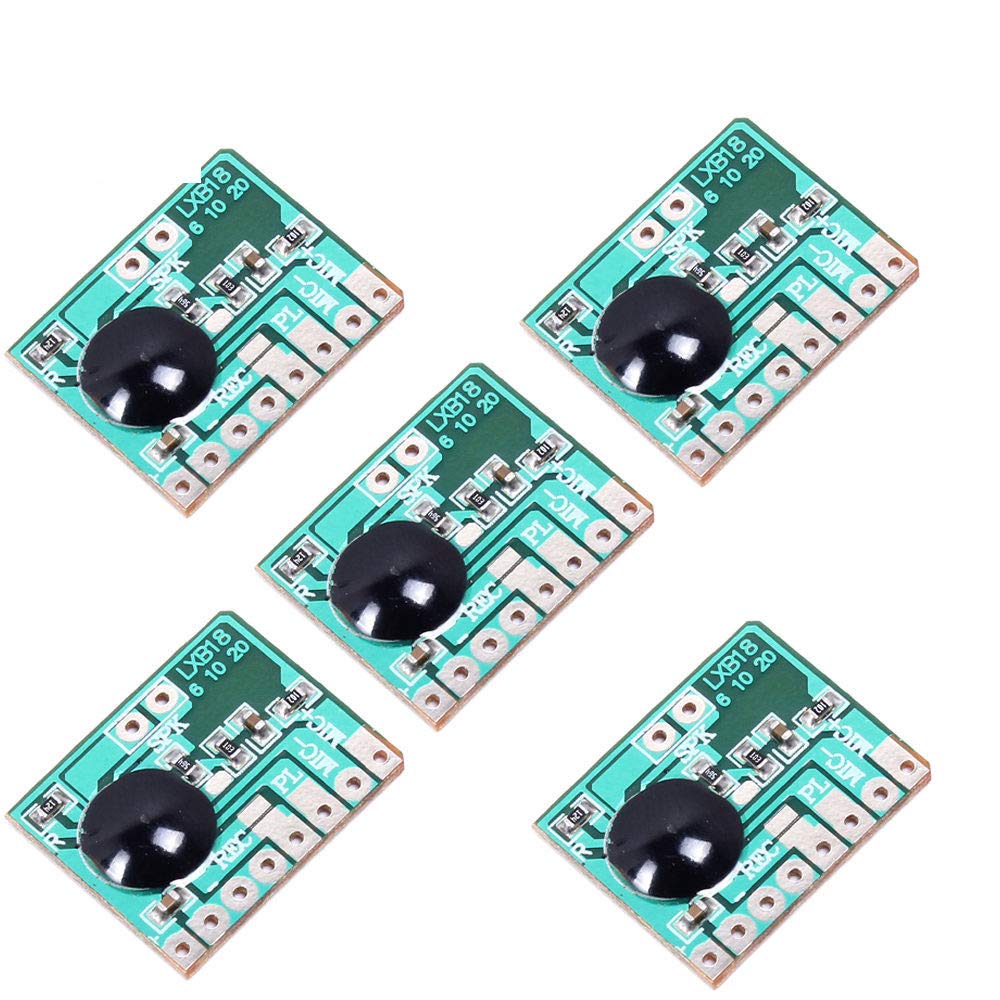 5pcs 6S Sound Voice Audio Recorder Module Chip Programmable for ...