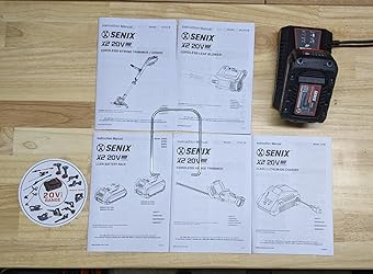 Amazon.com: SENIX X2 20 Volt Max* 3-Piece Cordless Power Tool Combo Kit ...
