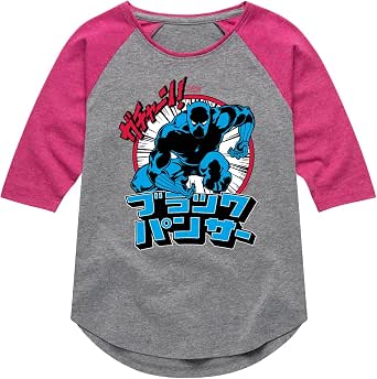 Amazon.com: Marvel Black Panther - Katakana Panther - Girls Toddler and ...