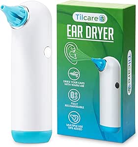 Amazon.com: Electric Ear Dryer for Swimmer’s Ear by Tilcare ...