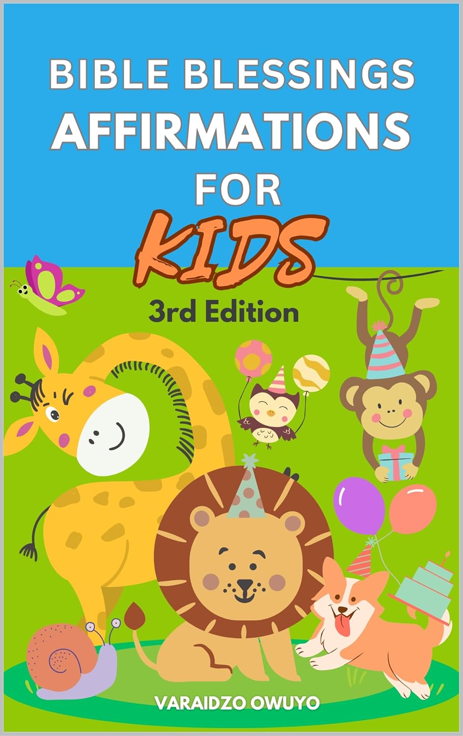 Bible Blessings Affirmations for Kids. An illustrated children's book ...