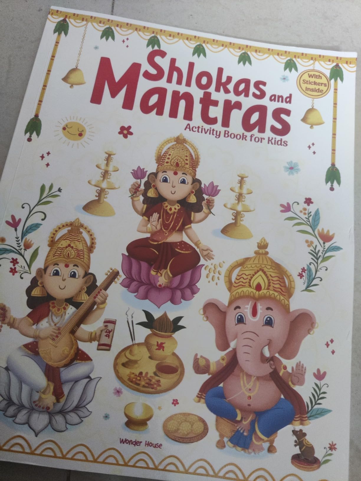 Shlokas and Mantras - Activity Book For Kids - Illustrated Book With ...