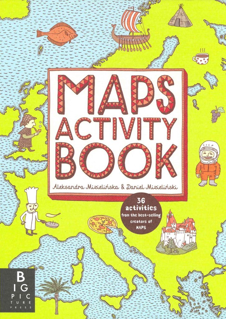 By Aleksandra Mizielinska Maps Activity Book Paperback - July 2014 ...