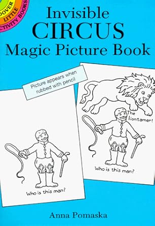 Invisible Circus Magic Picture Book: Dover Little Activity Books: Buy ...