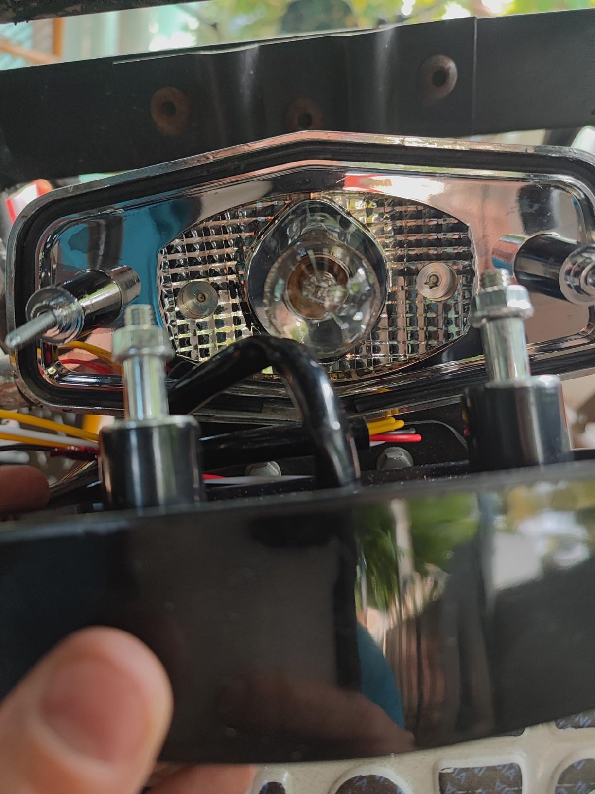 Vagary Tail light LED (Mustang Design) Modify for Scrambler/Motorcycle ...