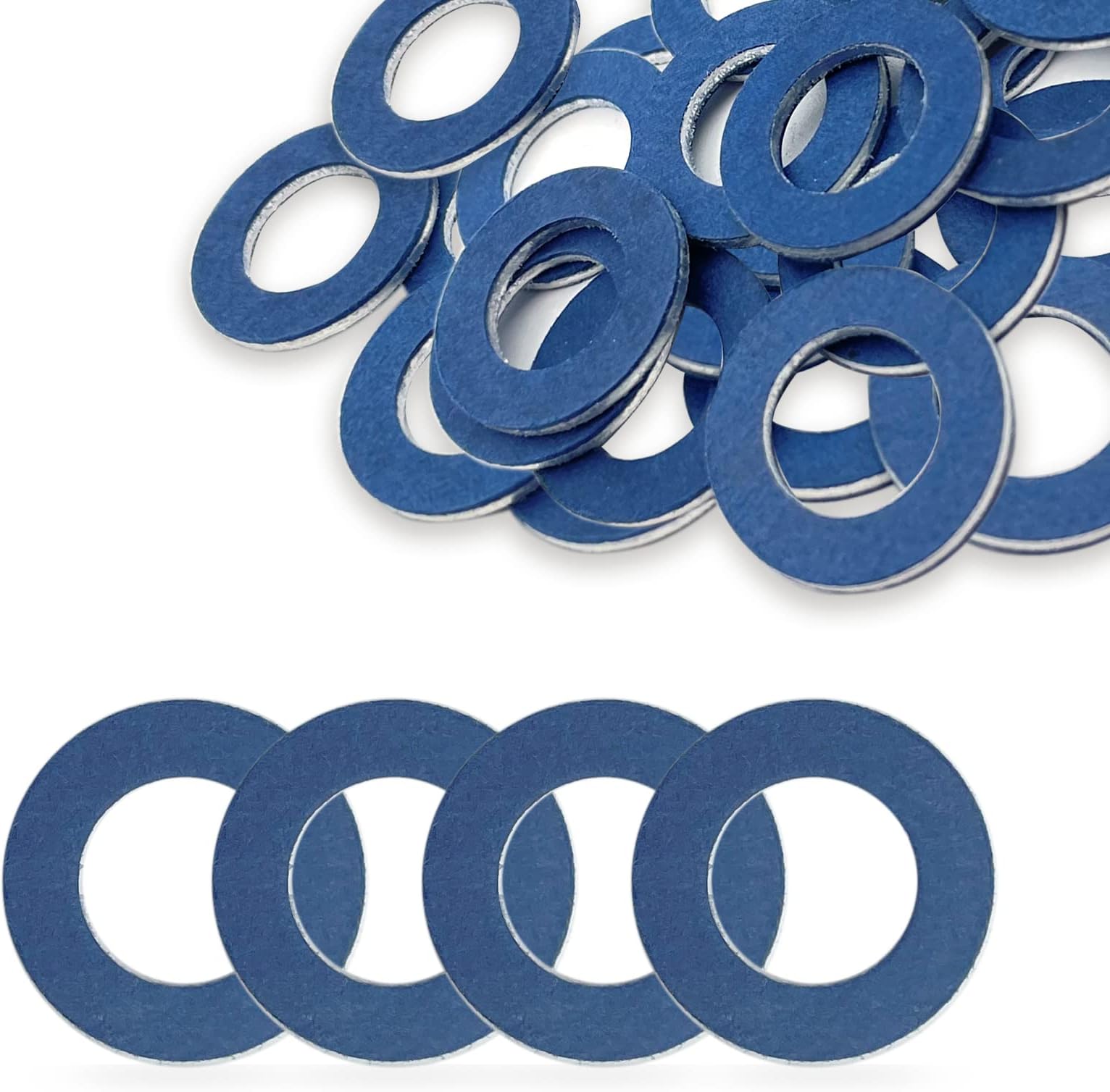 Amazon.com: 24PCS Oil Drain Plug Gaskets, Crush Washers Replacement for ...