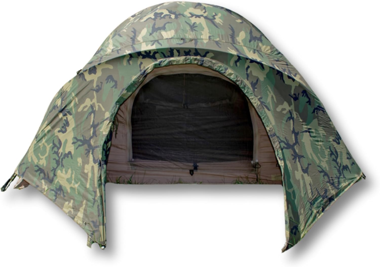 Amazon.com : USGI 2-Person Combat Tent - Woodland Camo, NSN: 8340-01 ...