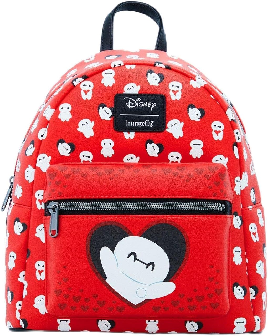 Amazon.com: Loungefly Disney Big Hero 6 Baymax Allover Print Mini ...