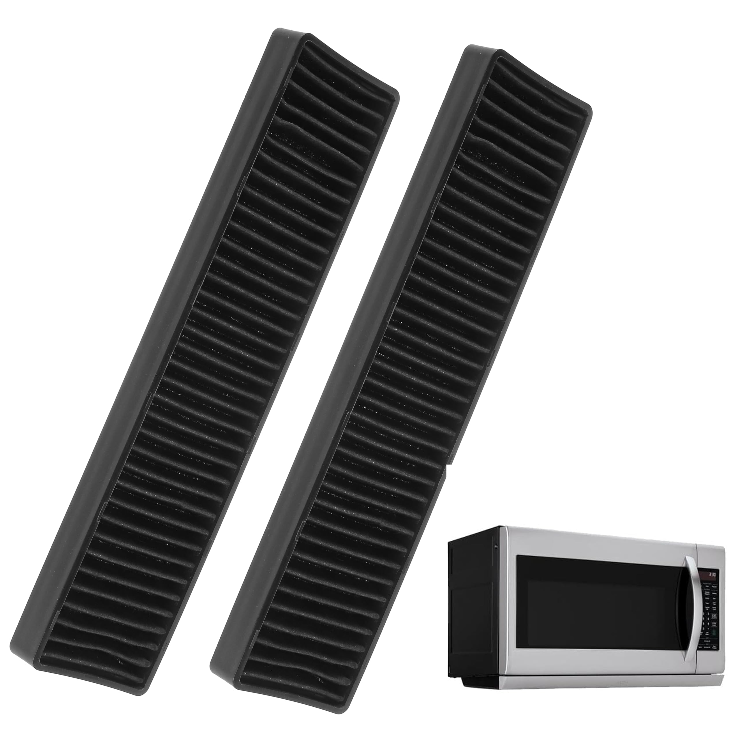 Microwave Vent Filter Microwave Charcoal Filter Replacement 3-Pack ...