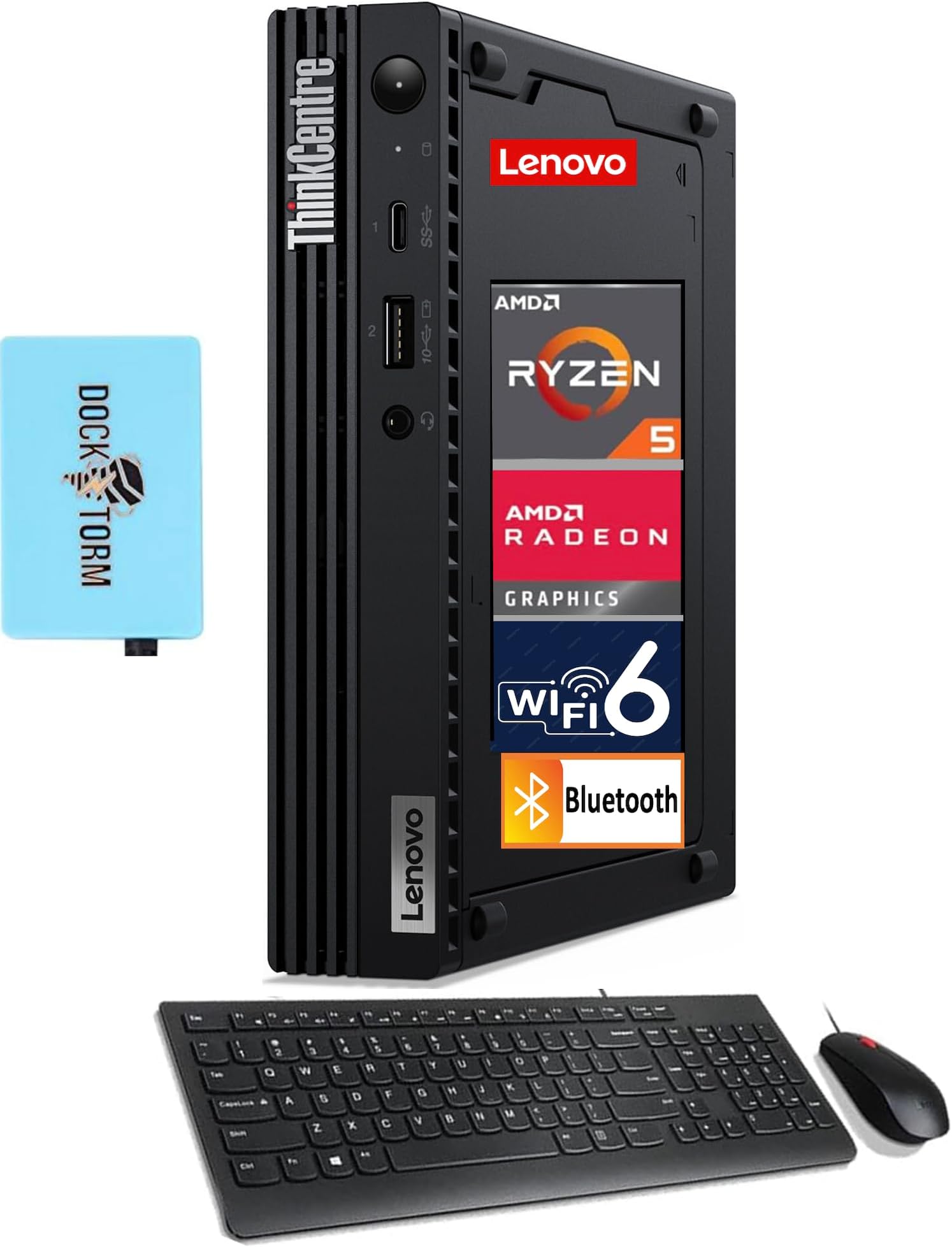 Amazon.com: Lenovo ThinkCentre M75q Gen 2 11JN0089US Desktop Computer ...