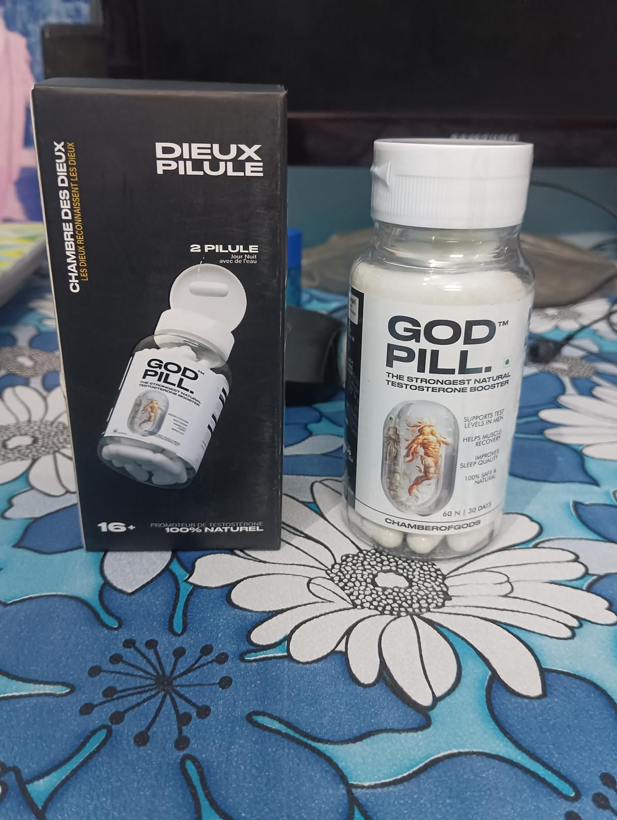 CHAMBEROFGODS GODPILL Supplement for Men | Special Blend with ...