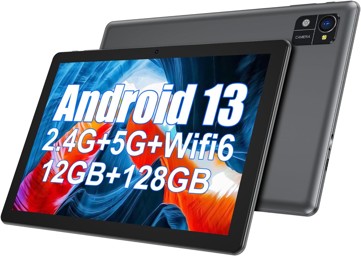 Amazon.com : Xgody 10.1 inch Tablet Android 13 Tablets, 12GB RAM 128GB ...