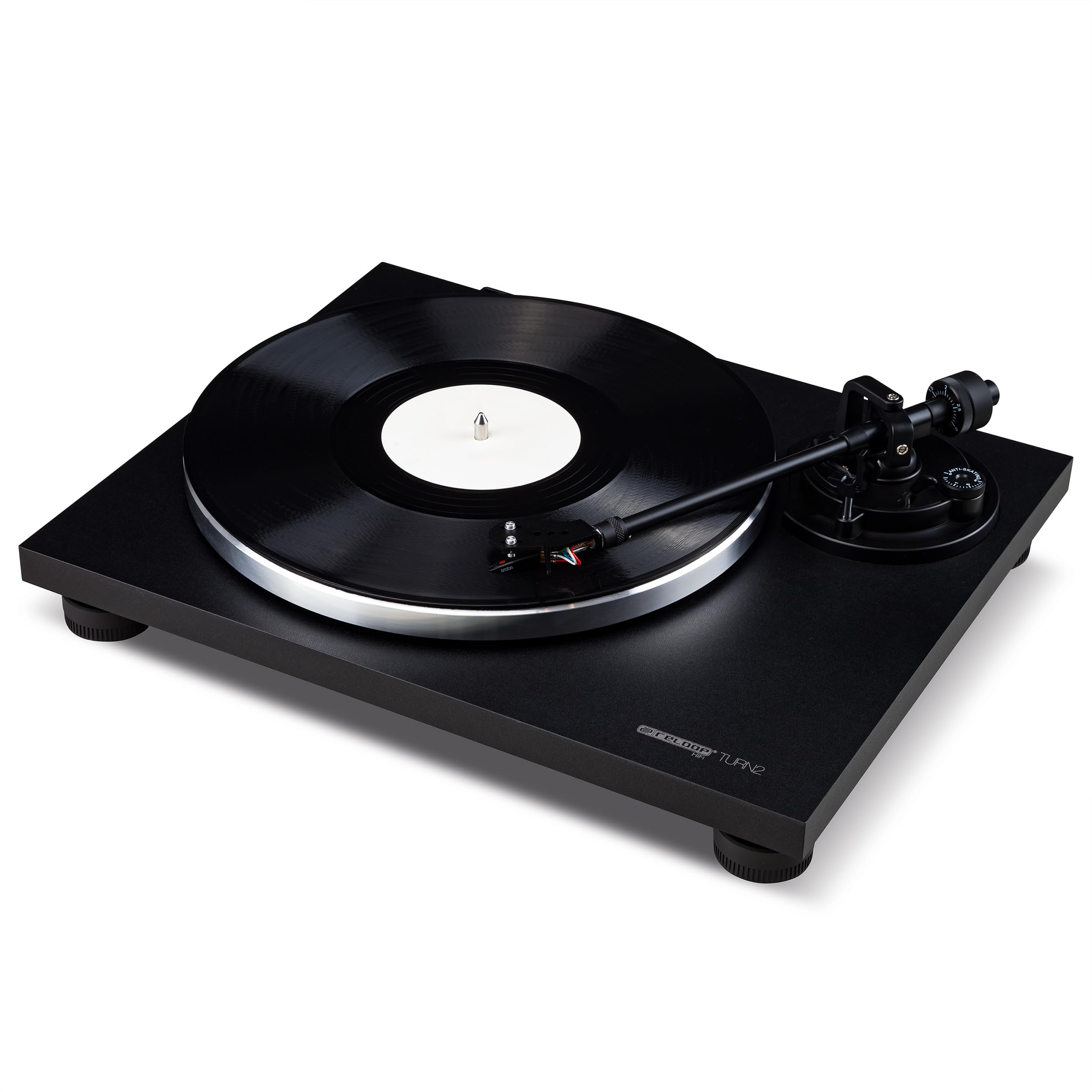 Amazon.com: Reloop Turn 2, HiFi Turntable Quartz-Control with Ortofon ...