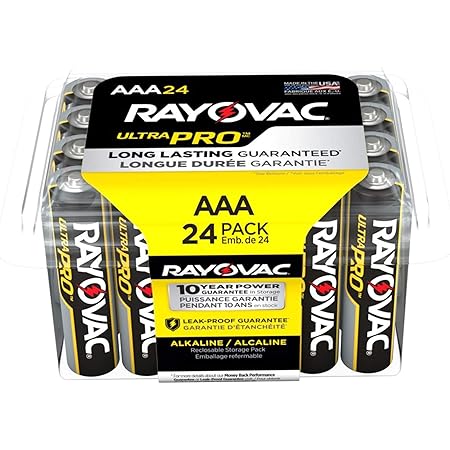 Amazon.com: Rayovac AA Batteries, Ultra Pro Double A Battery Alkaline ...