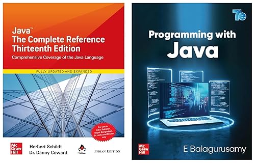 Buy JAVA THE COMPLETE REFERENCE, 13E & Programming with Java | 7th Edition Book Online at Low ...
