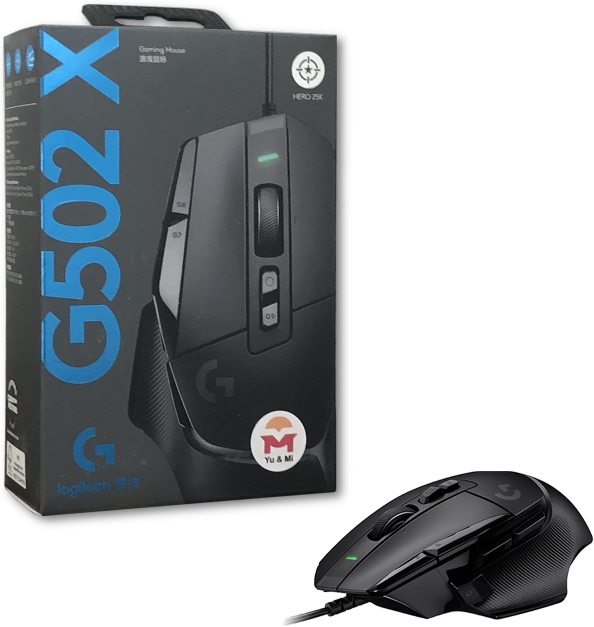 Amazon | Logitech G502 X Lightspeed Wireless Gaming Mouse - Optical ...