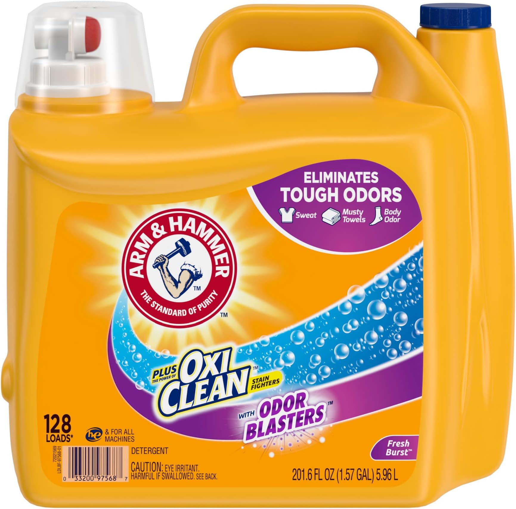Amazon.com: Arm and Hammer Oxi Clean 200 FL OZ, 200 Loads
