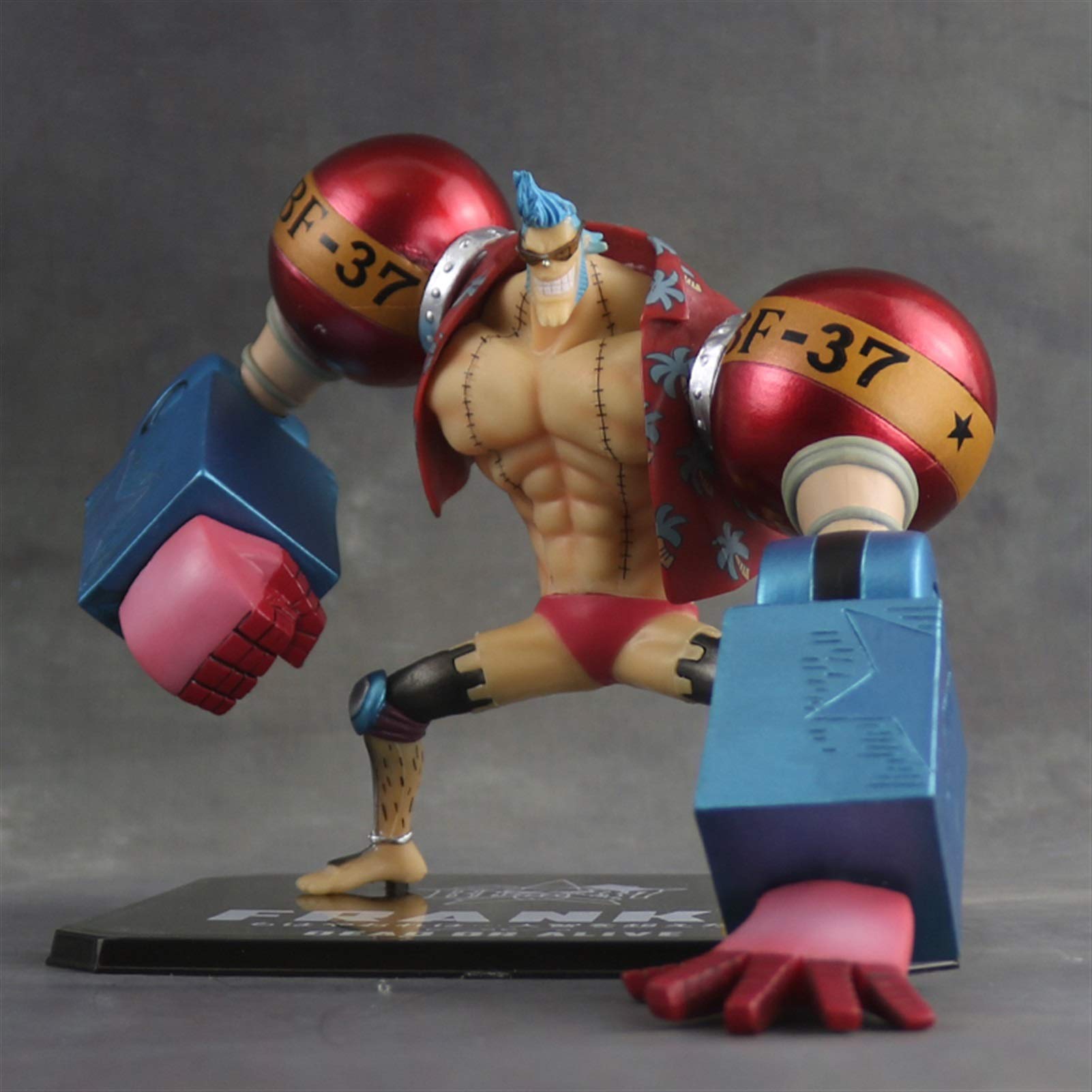 Buy XUEMML One Piece Animation Model, One Piece Franky Action Figure ...