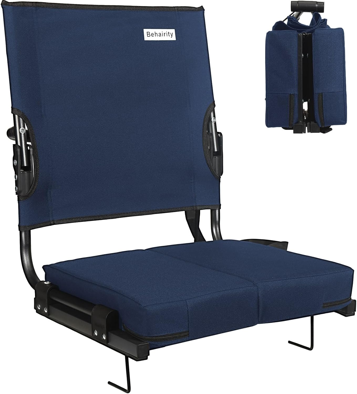 Amazon.com: Stadium Seats for Bleachers with Back Support Wide, Portable Bleacher Chairs with ...