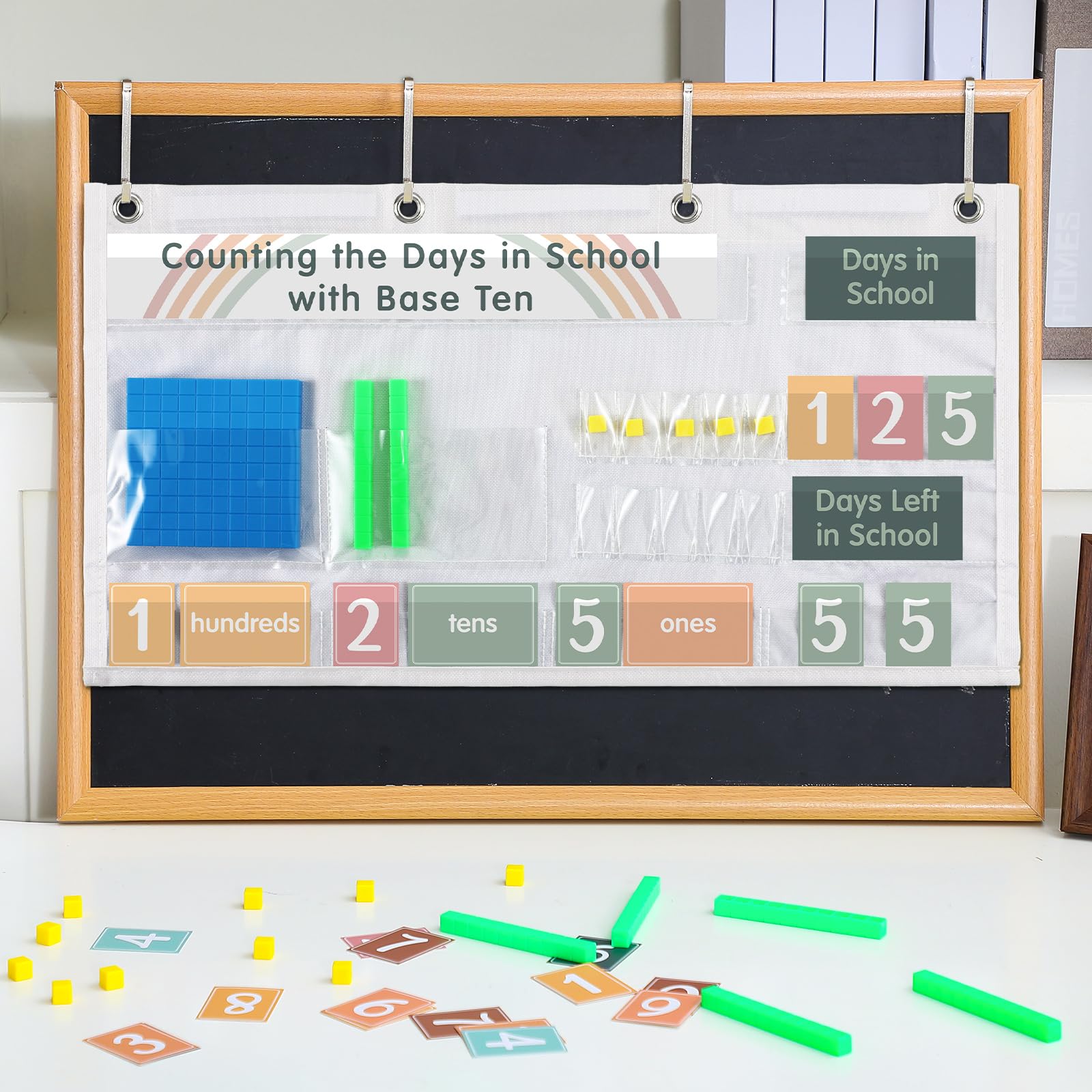 Cycling Hydration Accessory Counting The Days Pocket Chart With Base ...