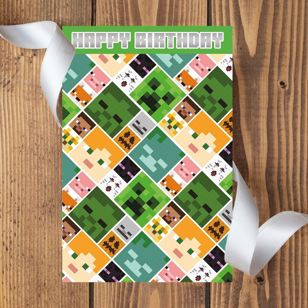 Danilo Promotions Limited Minecraft Birthday Card, Philippines | Ubuy