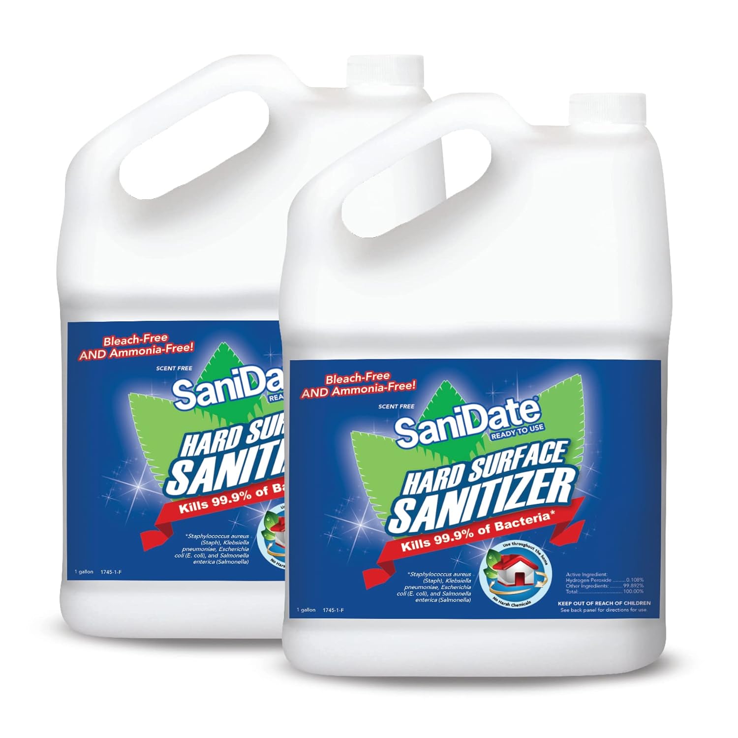 Amazon.com: BioSafe Systems SaniDate Ready to Use, 2 Pack : Health ...