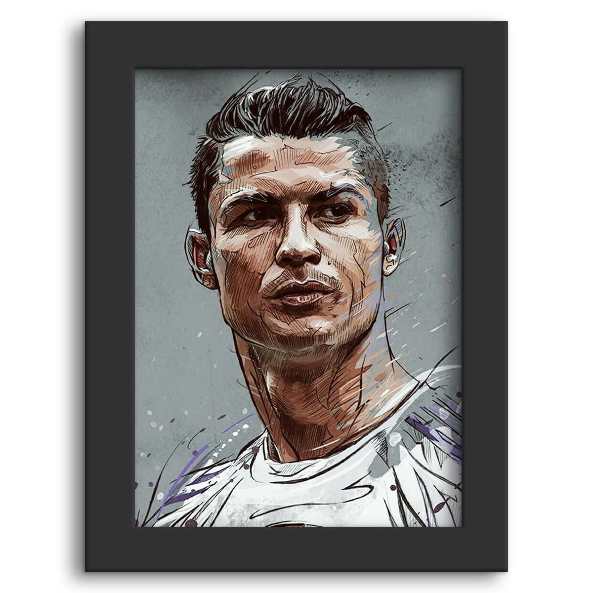 DmcreativityCraft Cristiano Ronaldo Posters with Frame - Football Real ...