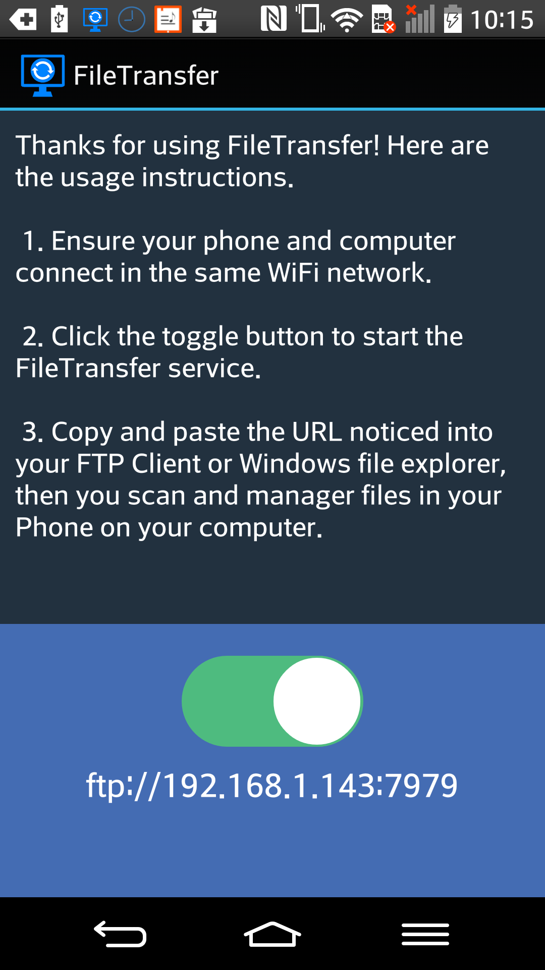 Wifi File Transfer-Amazonアプリストアのアプリ