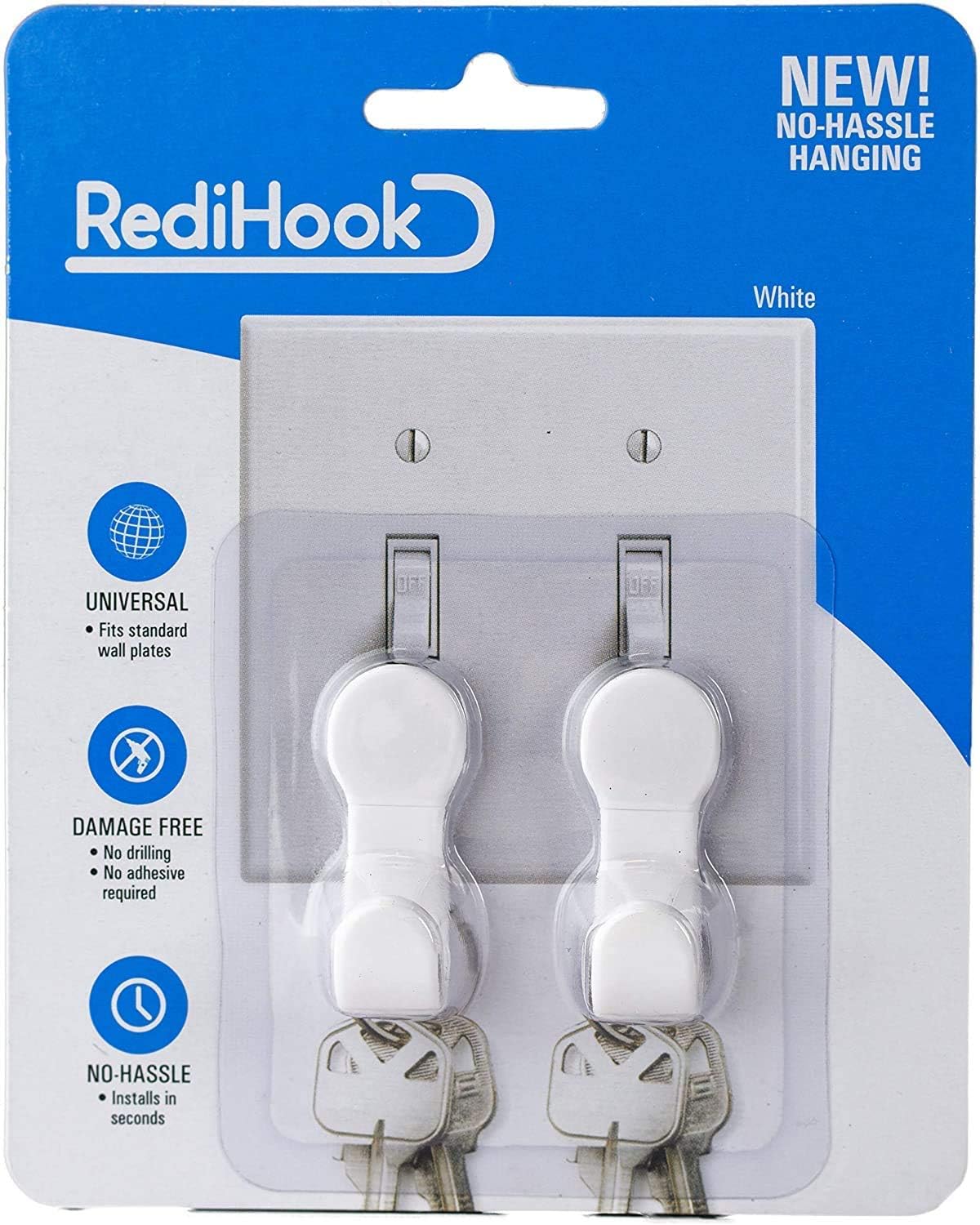 Amazon.com: KeyCatch Magnetic Key Holder, Screw-In, White (Pack of 3 ...