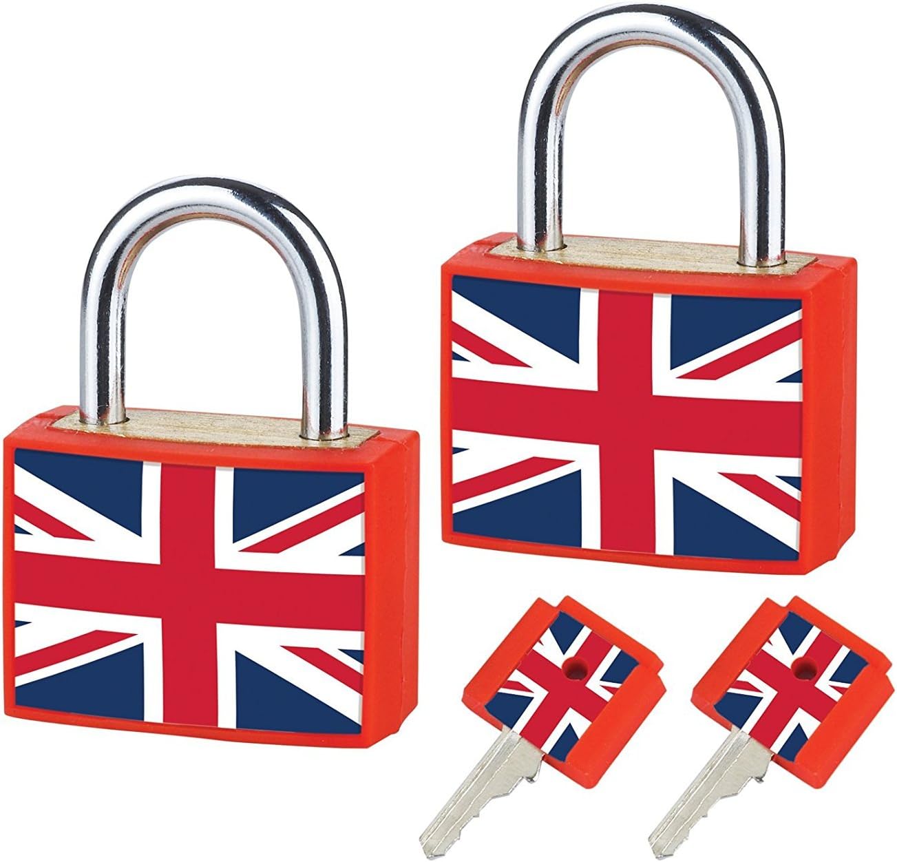 Union Jack Padlocks (Twin Pack) : Amazon.co.uk: DIY & Tools