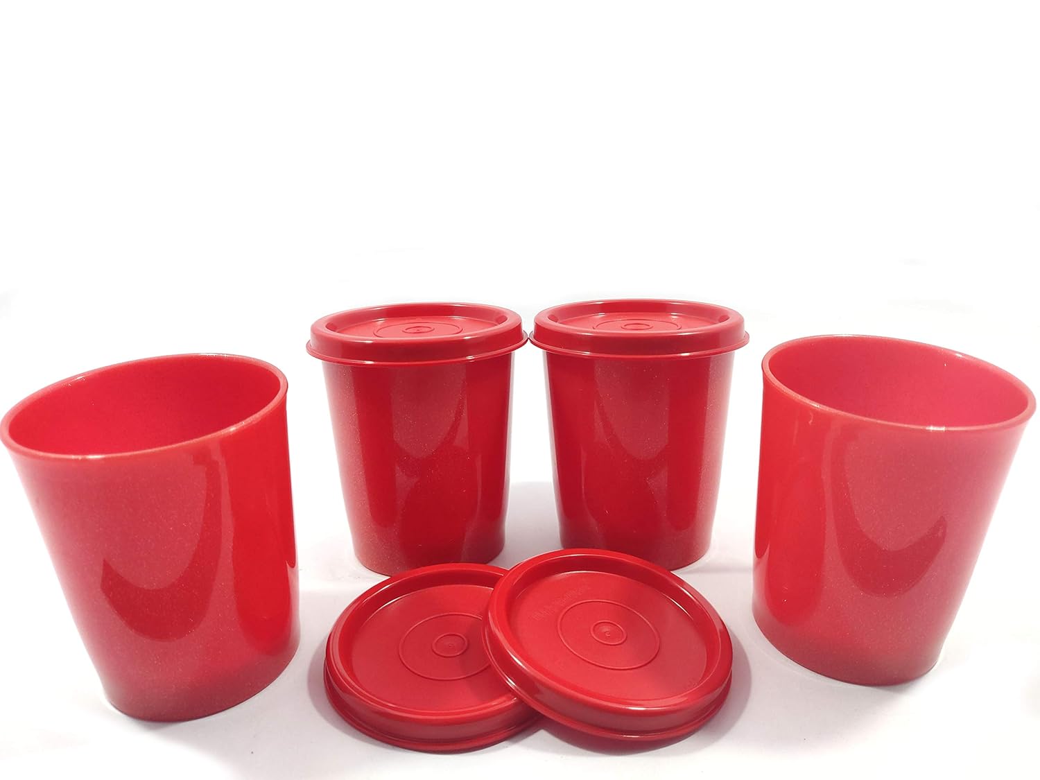 Buy Tupperware Small Tumbler for Bags and Purse, Handy Cup, 120ml (Set ...