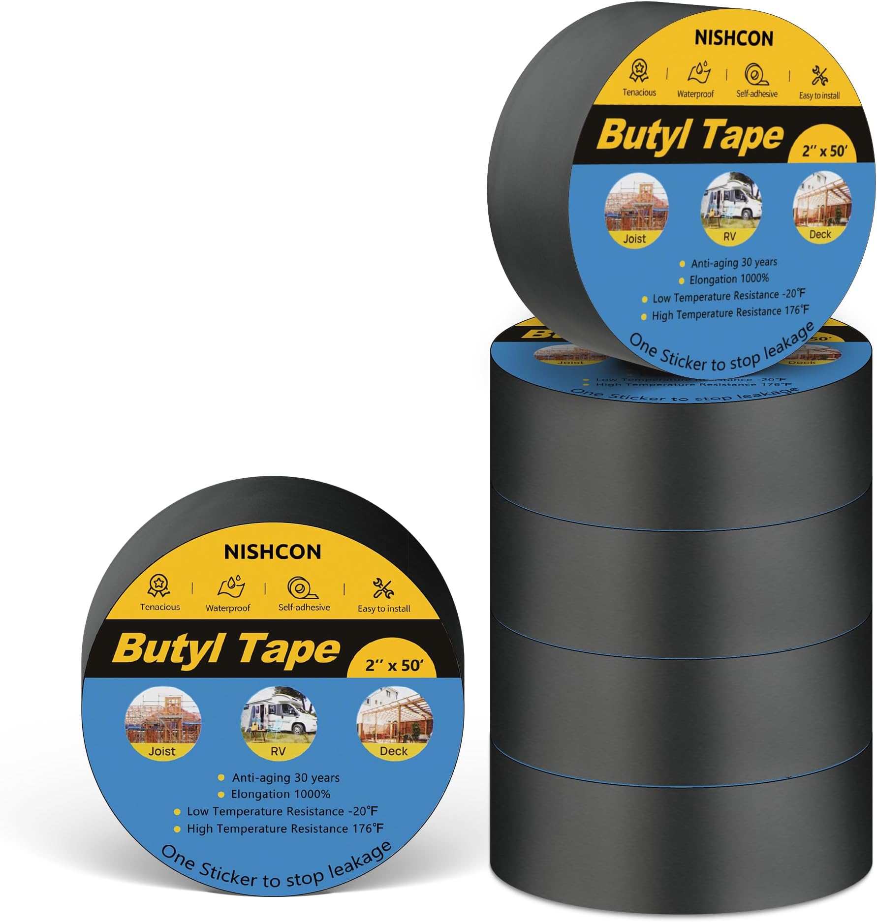 TimberTech PRO-Tac Deck Flashing and Joist Tape - 65' Roll - 3.25 ...
