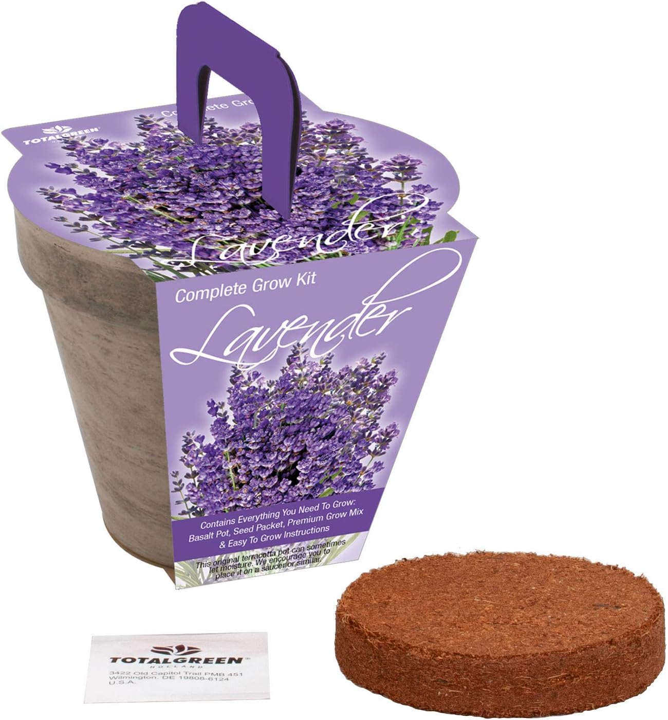 Amazon.com : Fresh Lavender Basalt Grow Kit by TotalGreen Holland ...