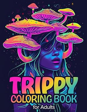 Amazon.com: Trippy Coloring Book for Adults: 50 Psychedelic Coloring ...