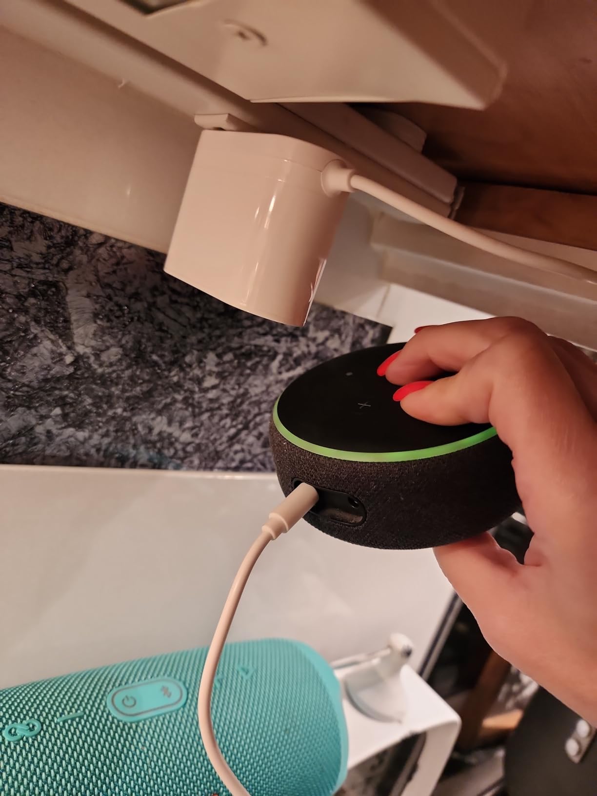 Amazon.com: White Power Adapter Replacement for Alexa Show 5, Alexa Dot ...