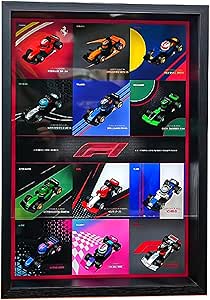 Amazon.com: Acrylic Display Wallboard for Lego 71049 F1 Racing Cars ...