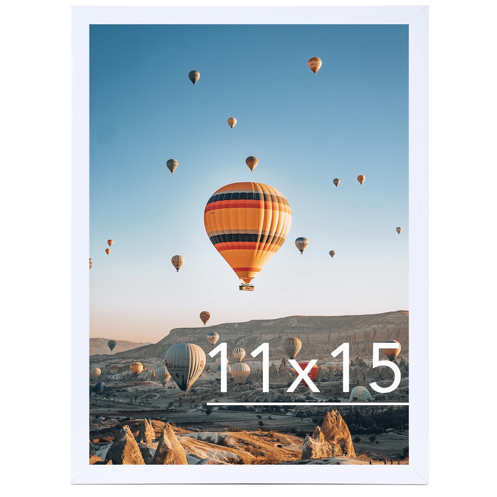 Amazon.com - JCJMY 11x15 inch Picture Frame, Horizontal and Vertical ...