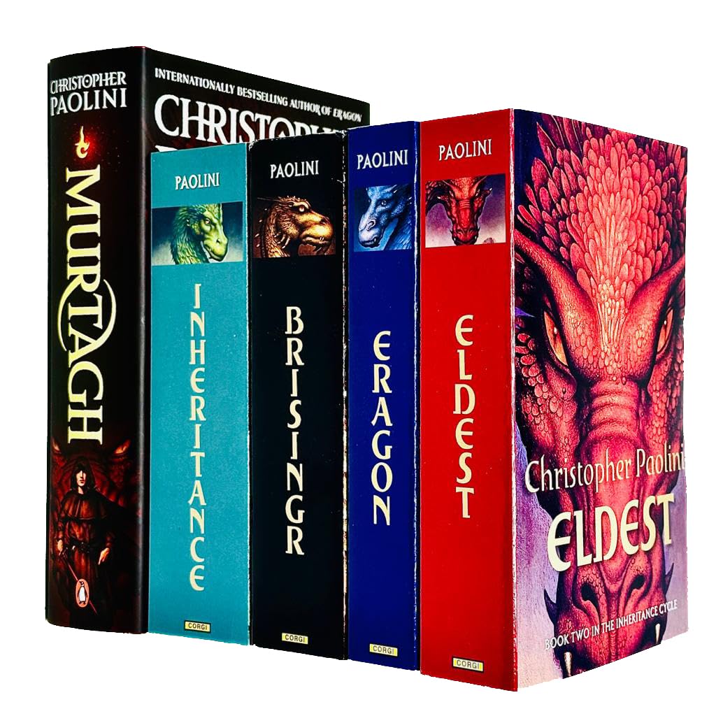 Christopher Paolini The Inheritance Cycle Series 5 Books Collection Set ...