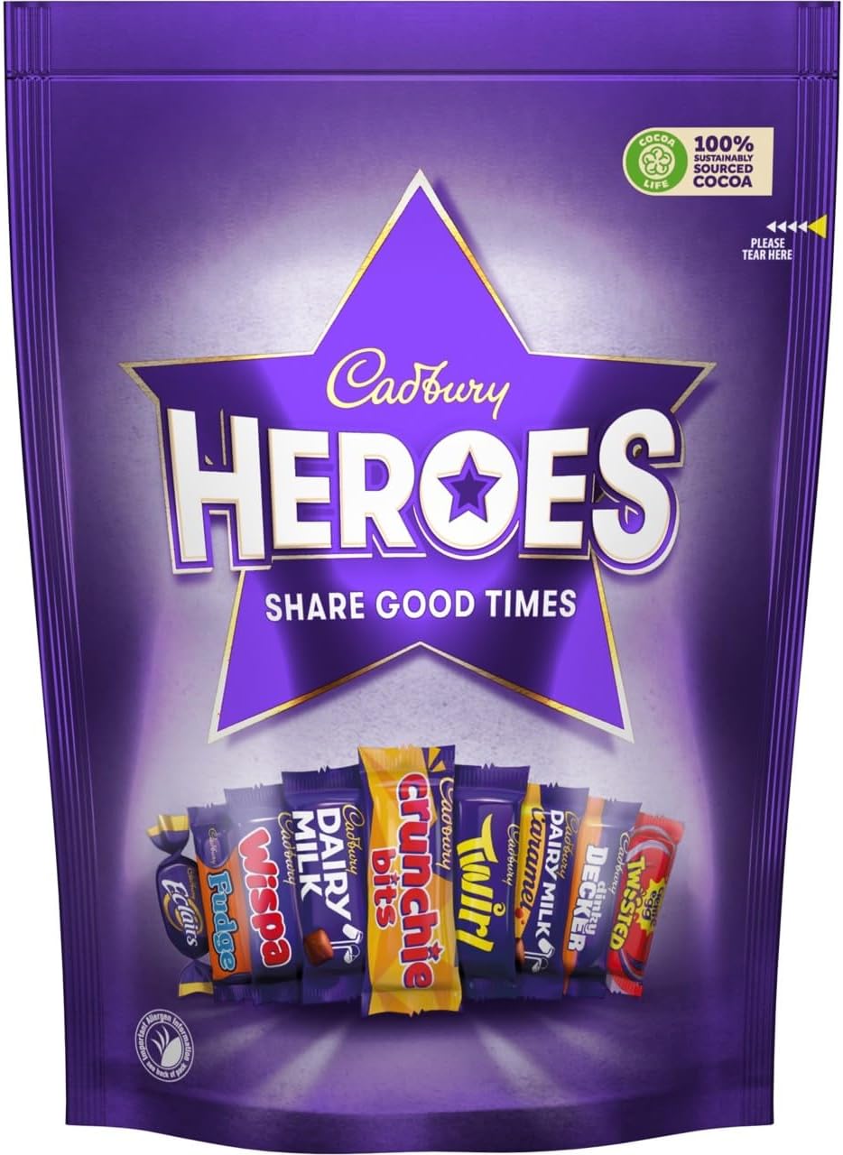 Cadbury Heroes Pouch, 300g : Amazon.co.uk: Grocery
