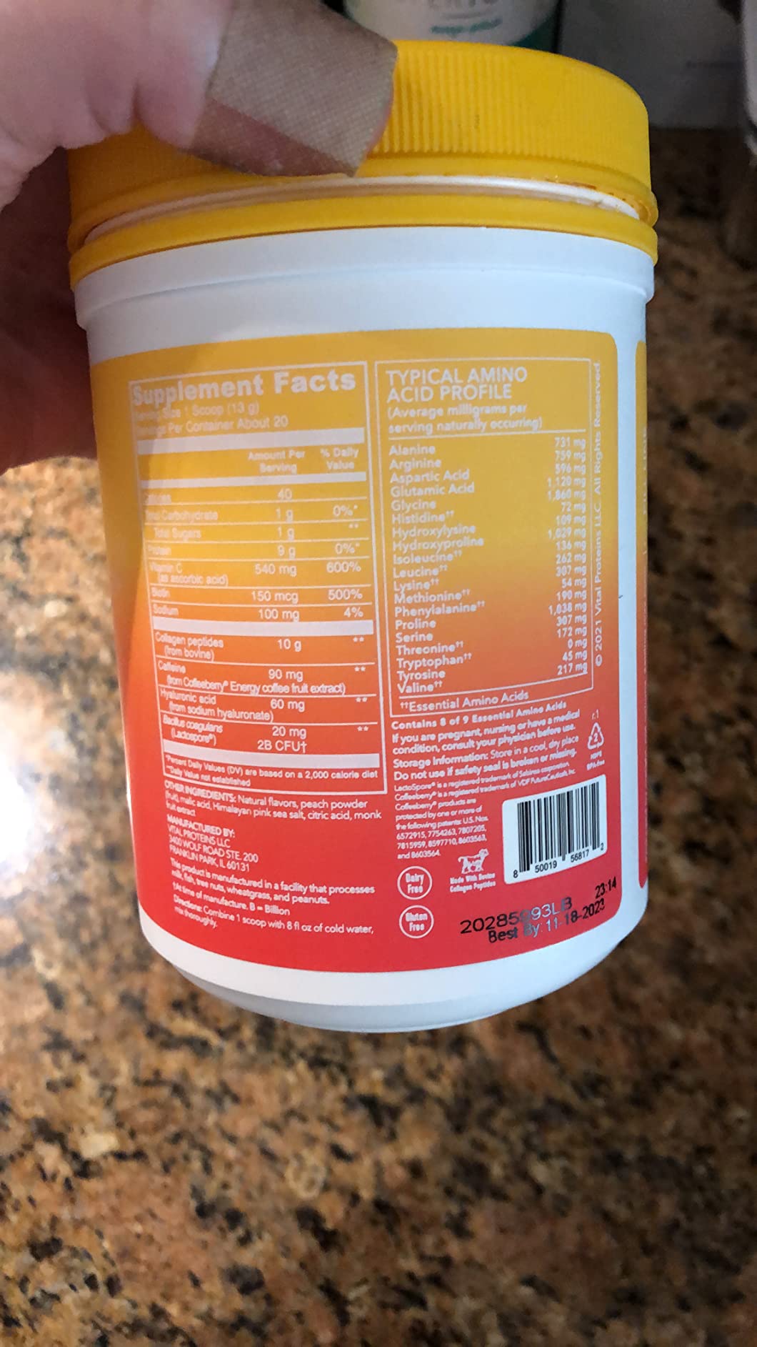 $6/mo - Finance Vital Proteins Morning Get Up and Glow Collagen ...