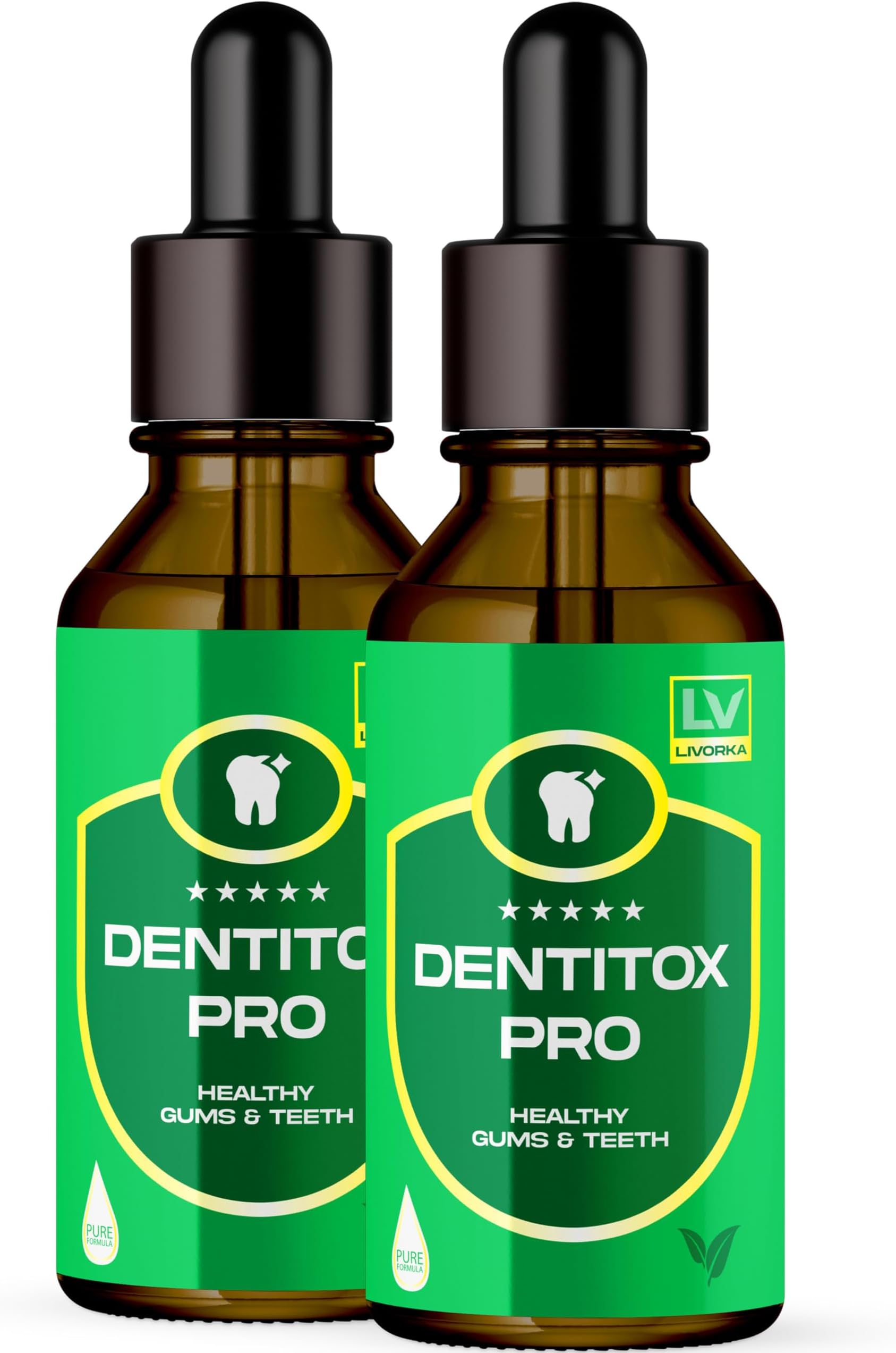 Amazon.com: LIVORKA Dentitox Pro Drops for Healthy Teeth, Gums - Pack ...