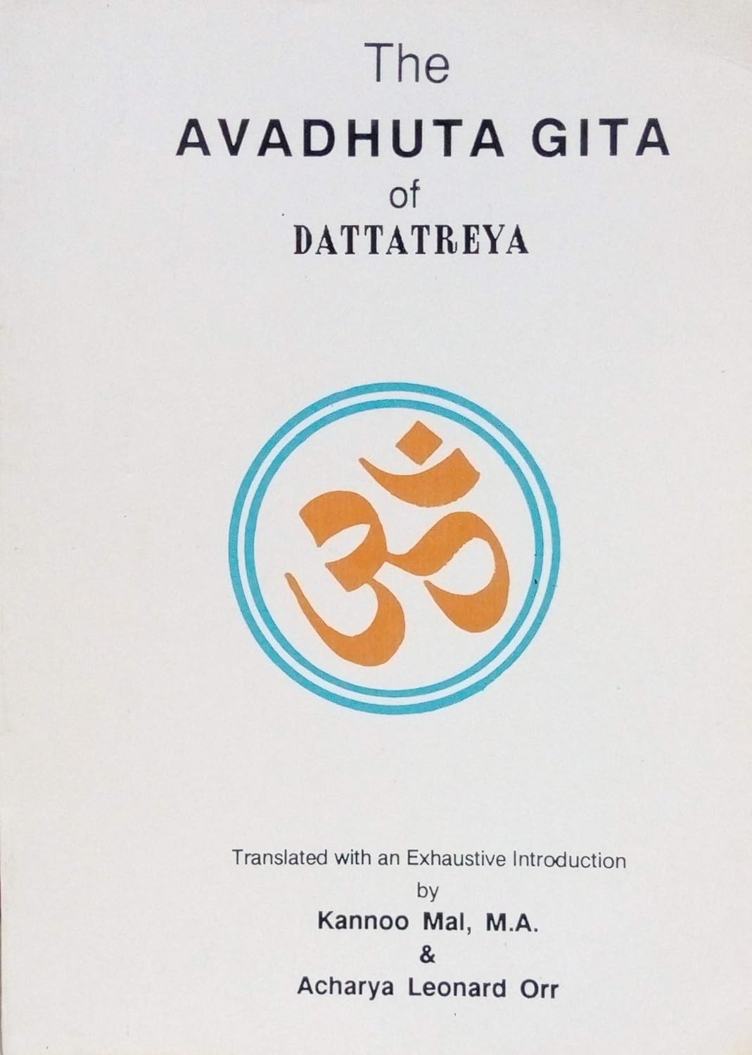 Buy THE AVADHUTA GITA OF DATTATREYA Book Online at Low Prices in India ...